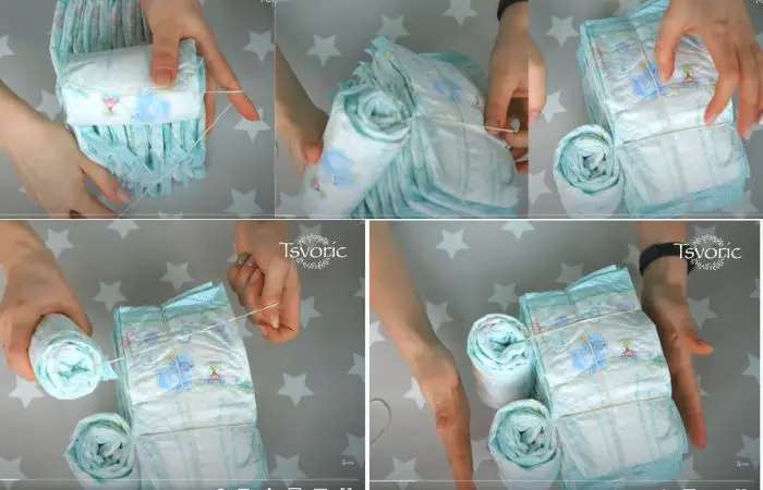 Windeltorte selber machen: eine klassische und eine originelle Variante ...