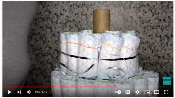 Windeltorte selber machen: eine klassische und eine originelle Variante ...